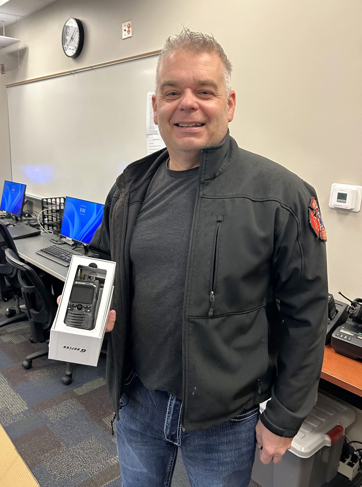 Volunteer firefighters receive new pagers | Thestar | kpcnews.com