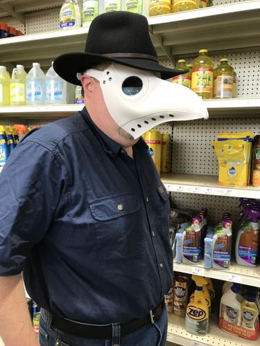 Plague doctor shows up at Angola Menards store | COVID-19 | kpcnews.com