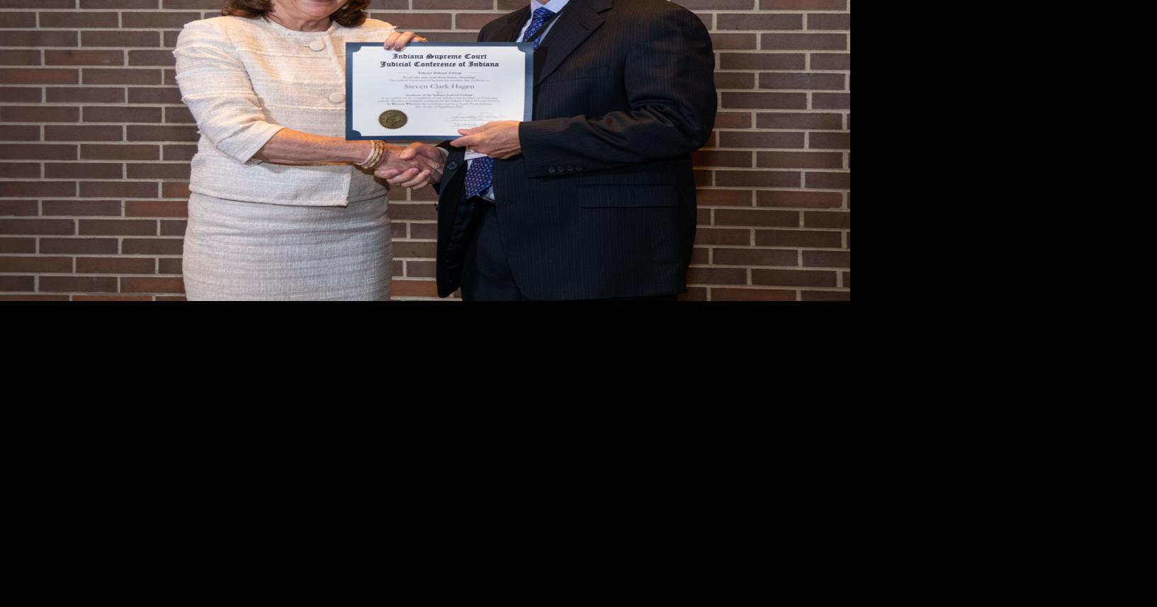 Judge Hagen recognized at judicial education conference | News Sun ...
