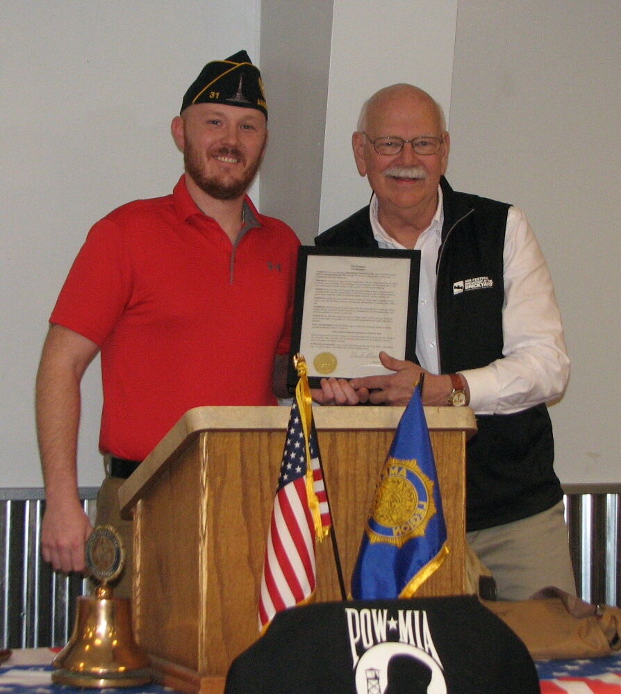 American Legion Post 31 celebrates 108 years of service ...