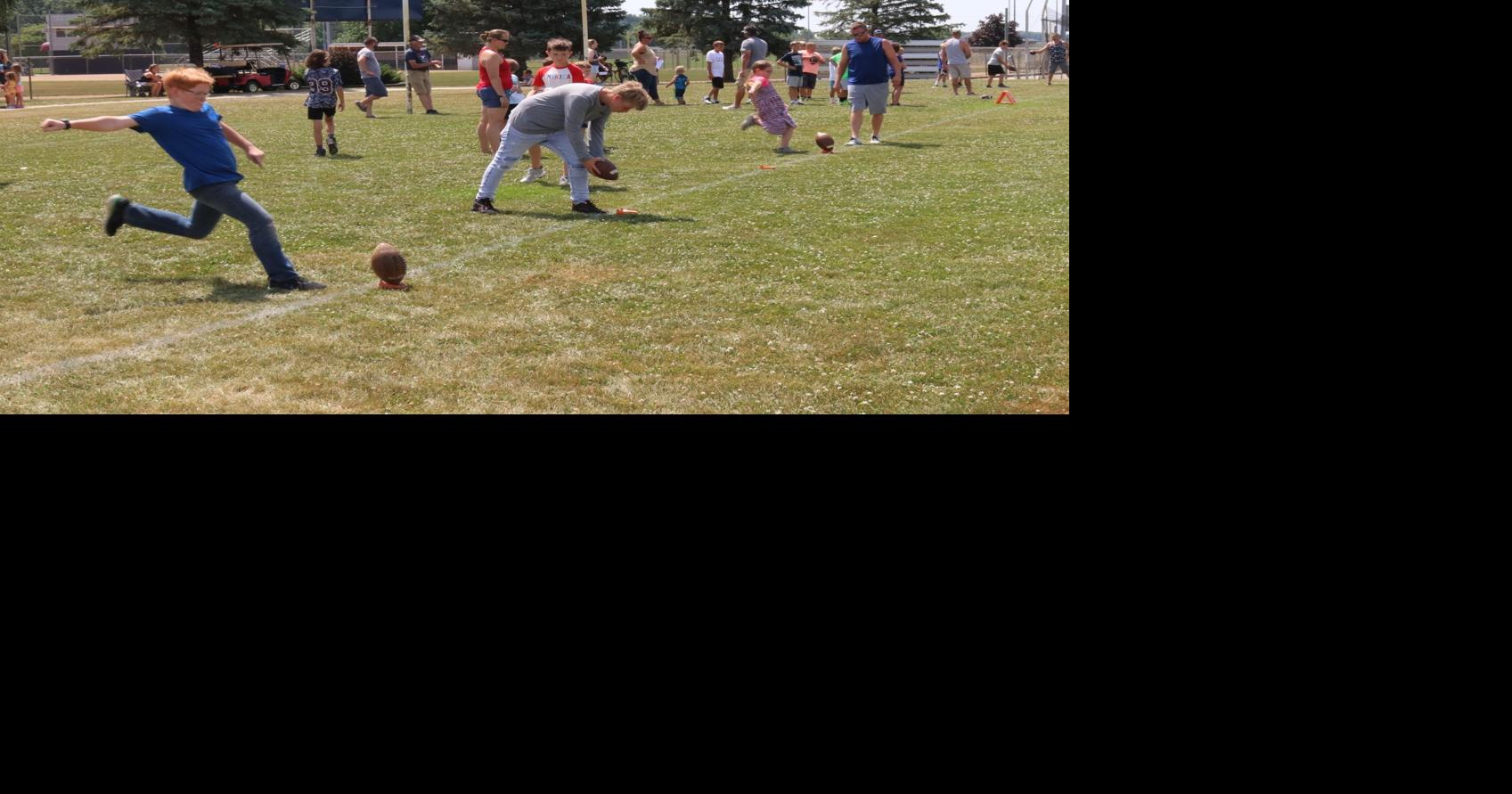 Punt, pass and kick contest | Garrett Clipper | kpcnews.com