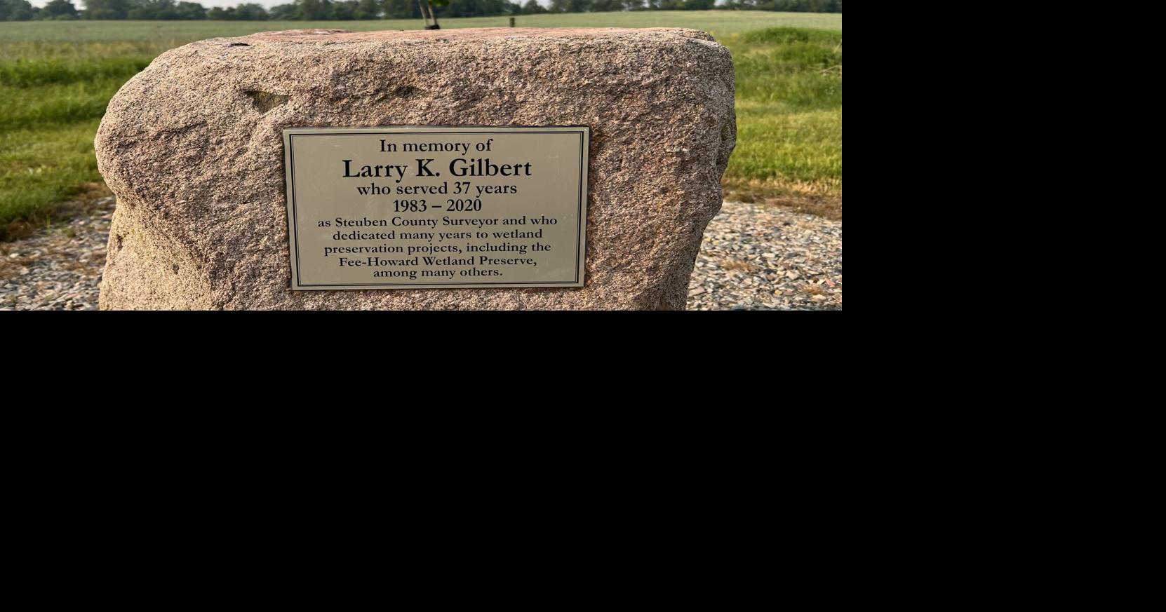 Monument to Larry Gilbert to be dedicated Saturday | Heraldrepublican ...