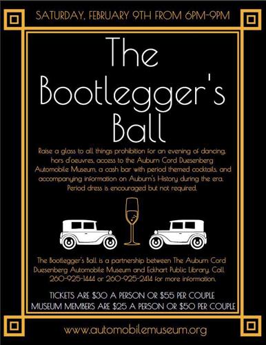 Celebrate with library, museum at Bootlegger’s Ball | Thestar | kpcnews.com