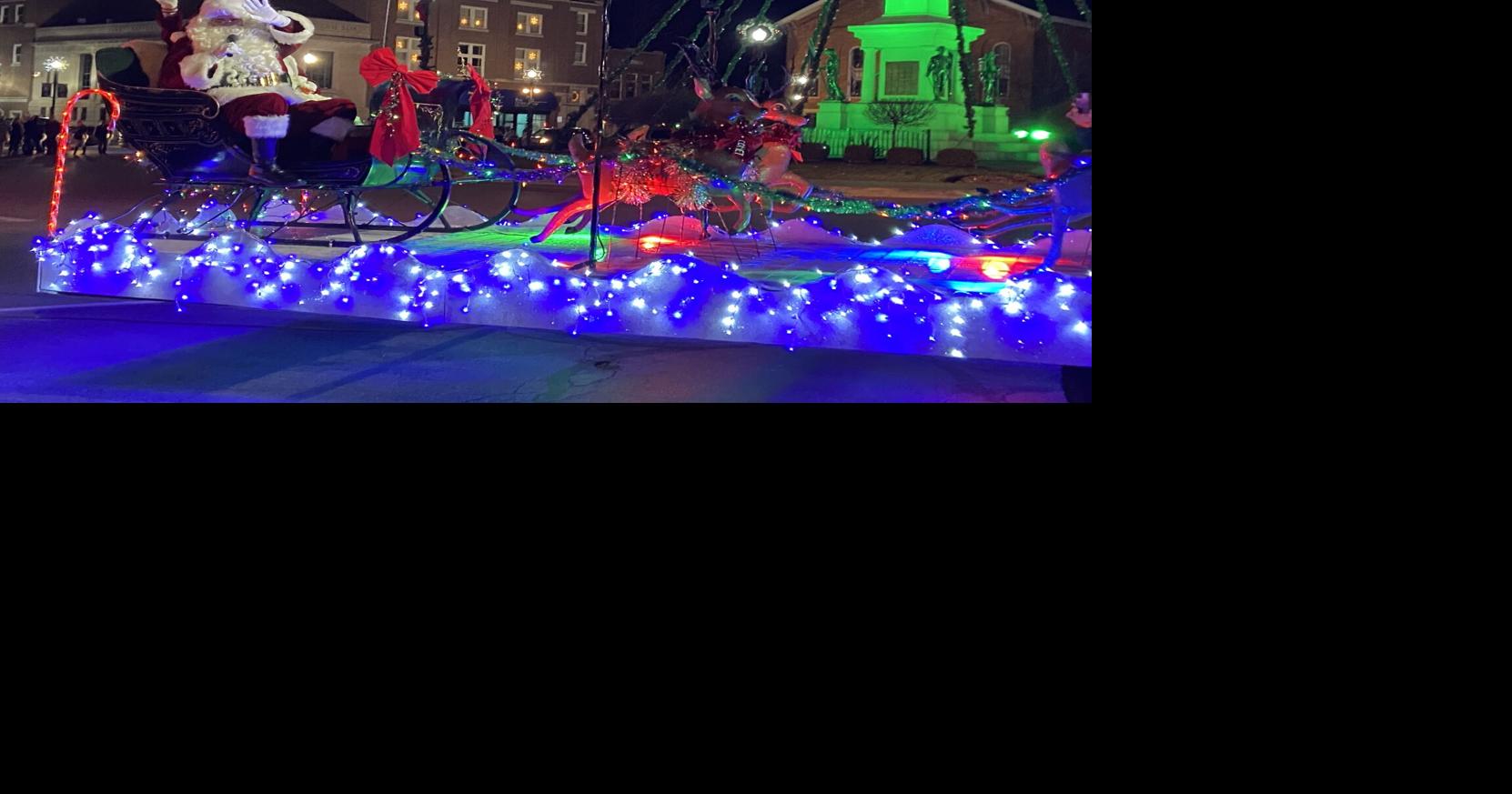 Downtown Angola making a day of it with this year's Christmas holiday ...