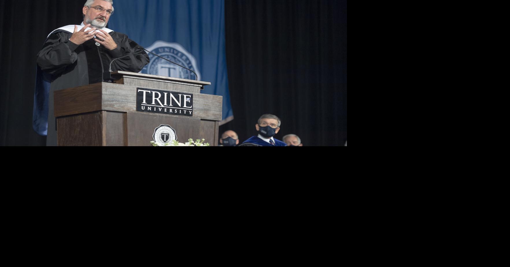Trine commencement back following 2020 pandemic absence ...