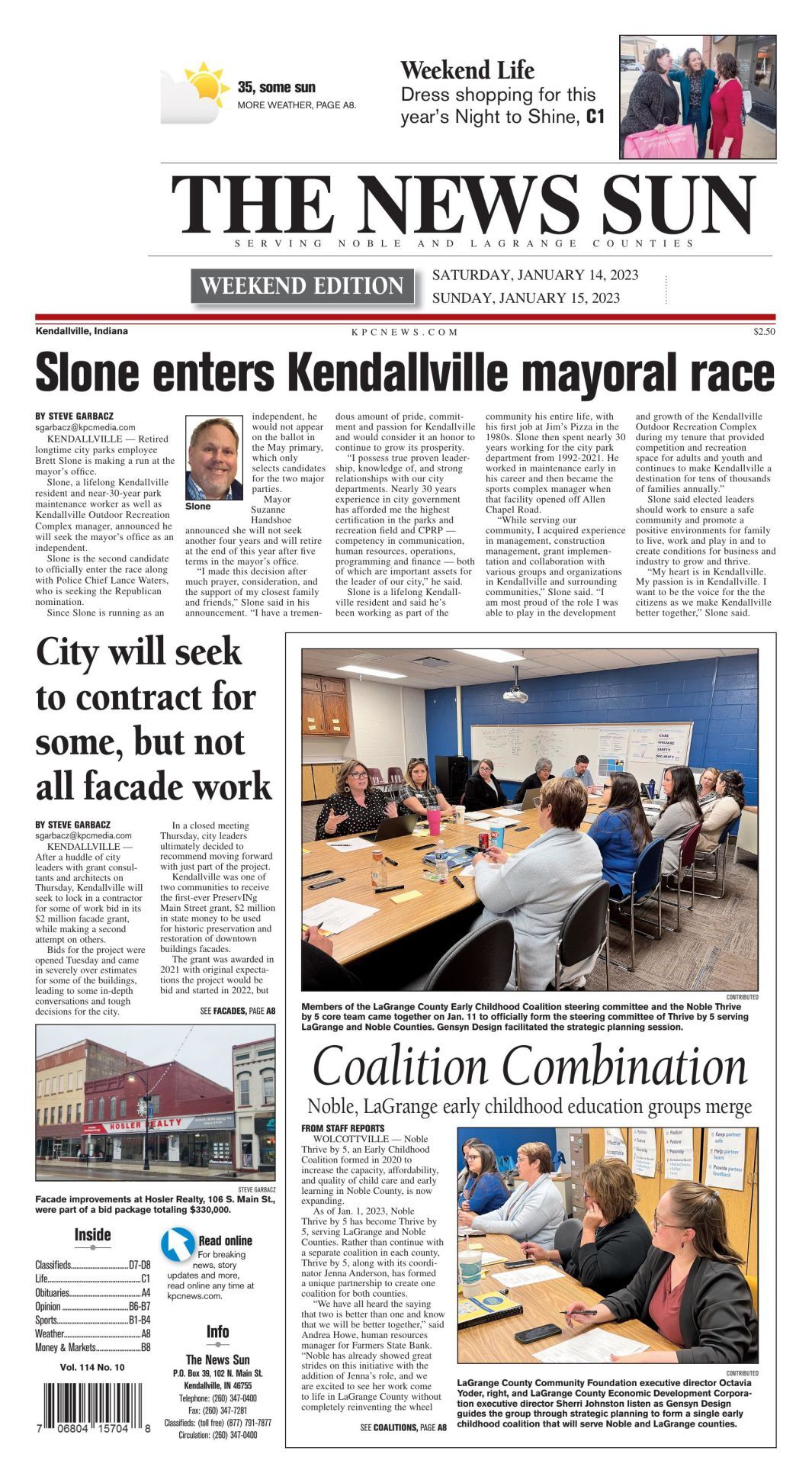 The News Sun 1/14/23 A&B sections | Features | kpcnews.com