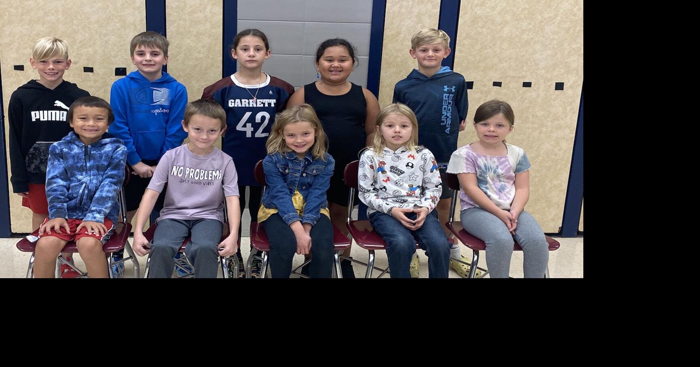 August students of the month grades 2-3 | Garrett Clipper | kpcnews.com