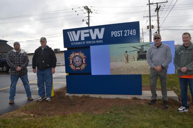 VFW post buys lighted sign | News Sun | kpcnews.com