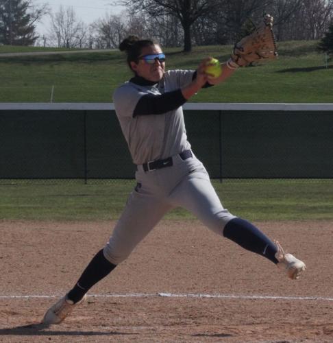 Trine softball sweeps Adrian to open MIAA play | | kpcnews.com