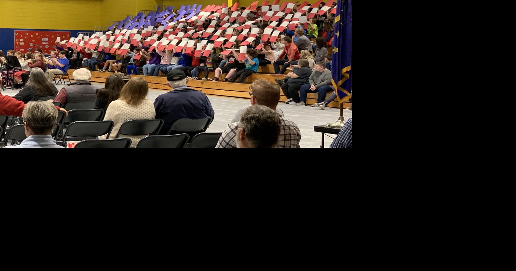 Angola Middle School celebrates Veterans Day | Kpcnews | kpcnews.com