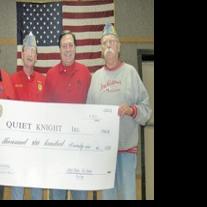Quiet Knight receives $2,300 gift | News | kpcnews.com