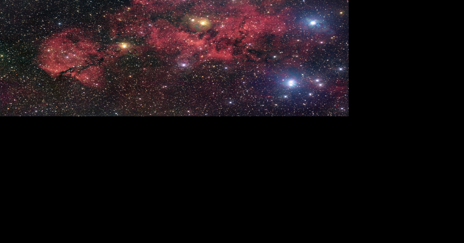 Biggest light telescope in world captures ‘dragon head’ nebula ...