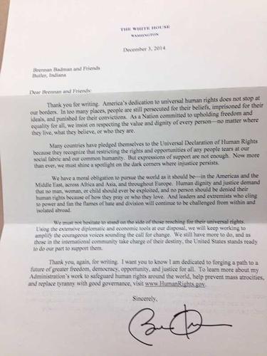 Eastside Amnesty group receives letters from Obama | Community ...
