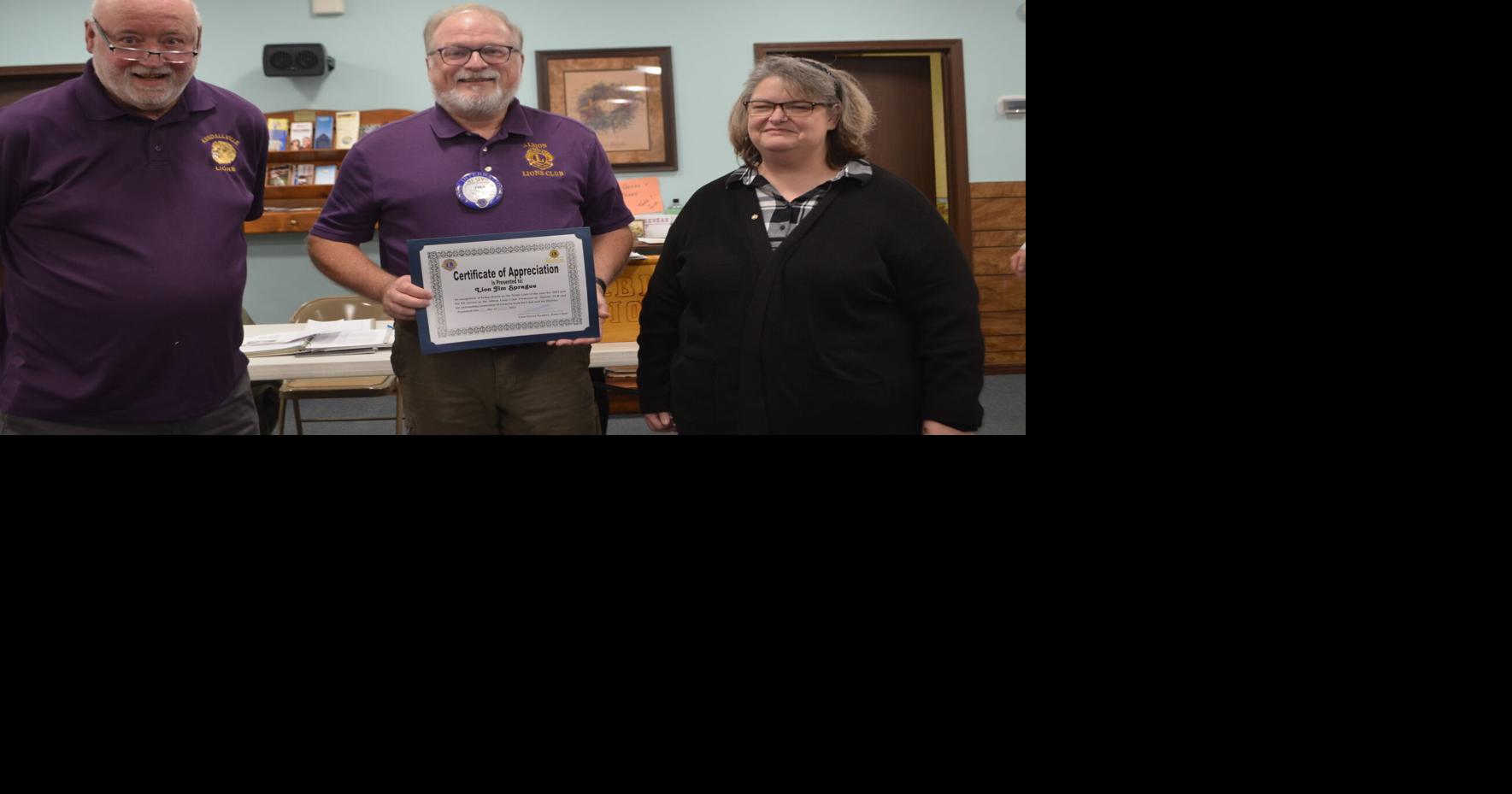 Jim Sprague named Noble's 'Lion of the Year' | News Sun | kpcnews.com