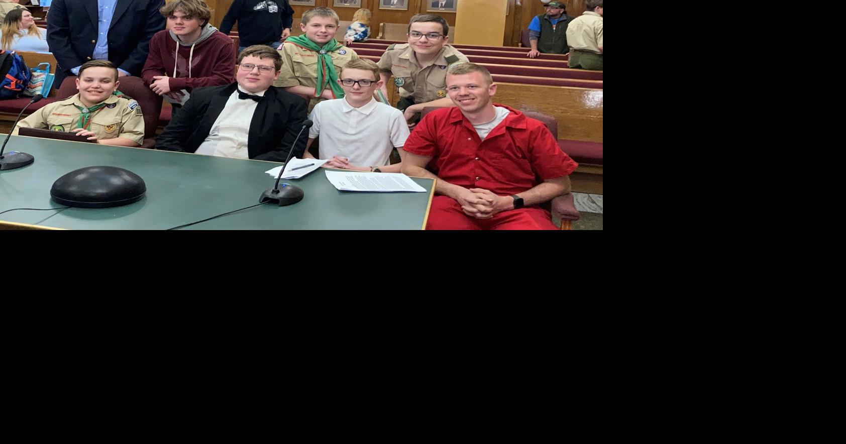 Scouts participate in mock trial | Thestar | kpcnews.com