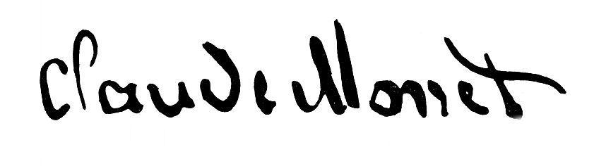 Monet's signature | Kpcnews | kpcnews.com