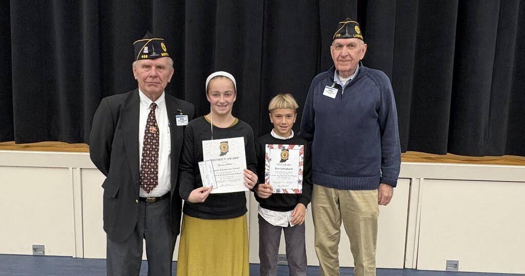 Topeka flag writing winners recognized | News Sun | kpcnews.com