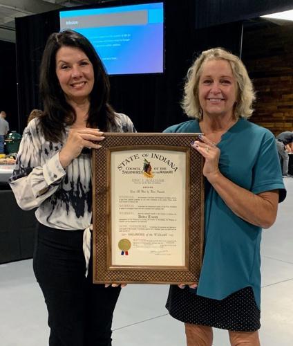 Treesh presented with Sagamore of the Wabash | Thestar | kpcnews.com