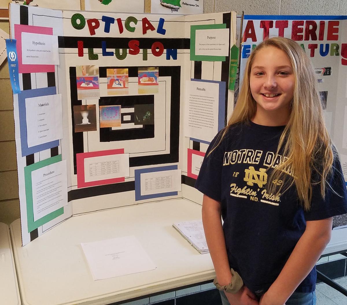 St. Joseph students earn science fair honors | Garrett Clipper ...