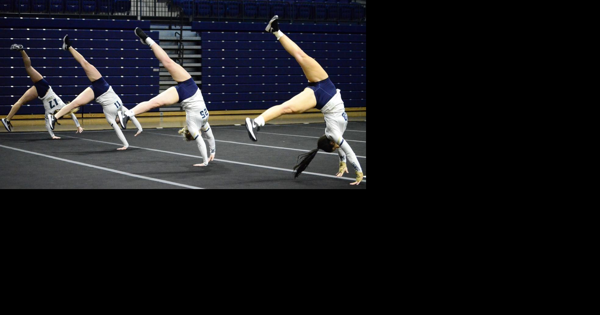 Trine opens acro & tumbling season vs. Baylor | Eveningstar | kpcnews.com