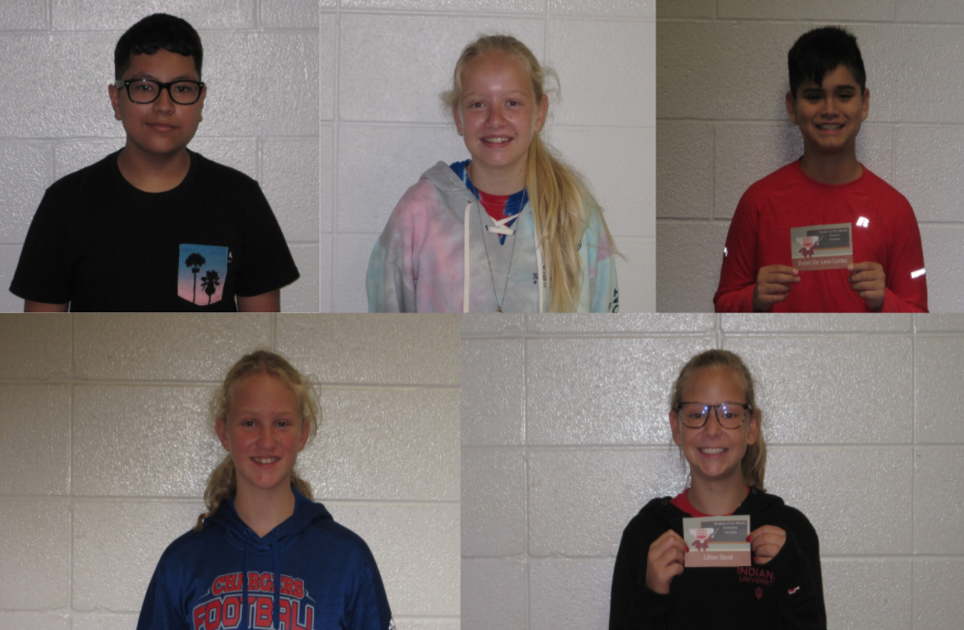 West Noble Middle School names students of the month | Advance Leader ...
