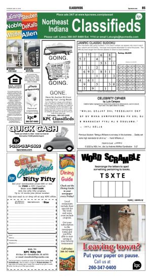 Page B5 | The News Sun e-Edition | kpcnews.com