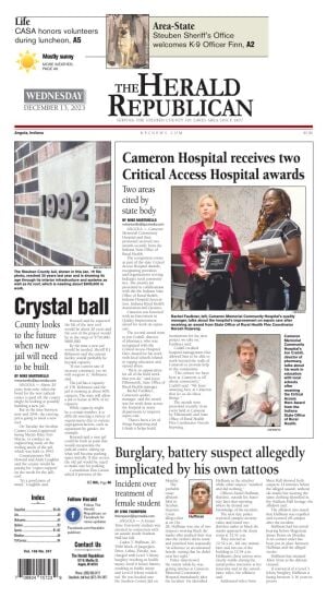 Page A1 | The Herald Republican e-Edition | kpcnews.com