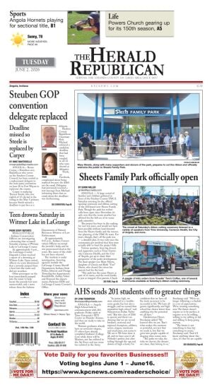 Page A1 | The Herald Republican e-Edition | kpcnews.com