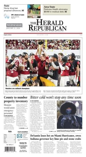 Page A1 | The Herald Republican e-Edition | kpcnews.com