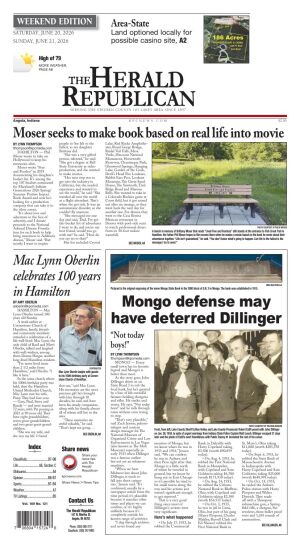 Page A1 | The Herald Republican e-Edition | kpcnews.com