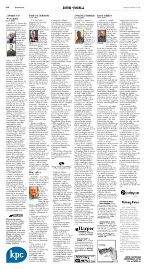 Page A4 | The Herald Republican e-Edition | kpcnews.com