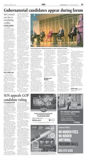 Page A1 | The Herald Republican e-Edition | kpcnews.com