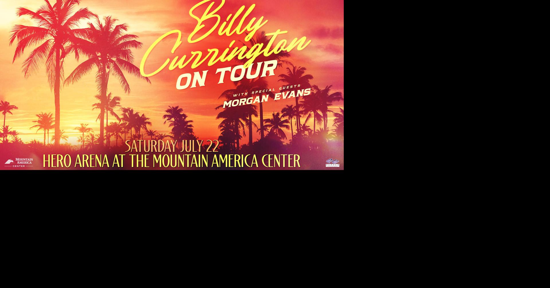 Mountain America Center Announces Billy Currington Summer Concert in ...