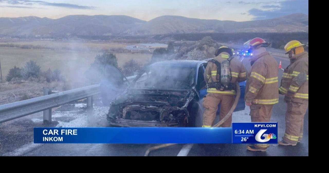 Inkom Fire Responds to Car Fire on Interstate 15 | Local News | kpvi.com