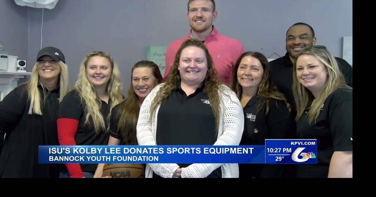 ISU's Kolby Lee Donates Equipment to Bannock Youth Foundation | Sports ...