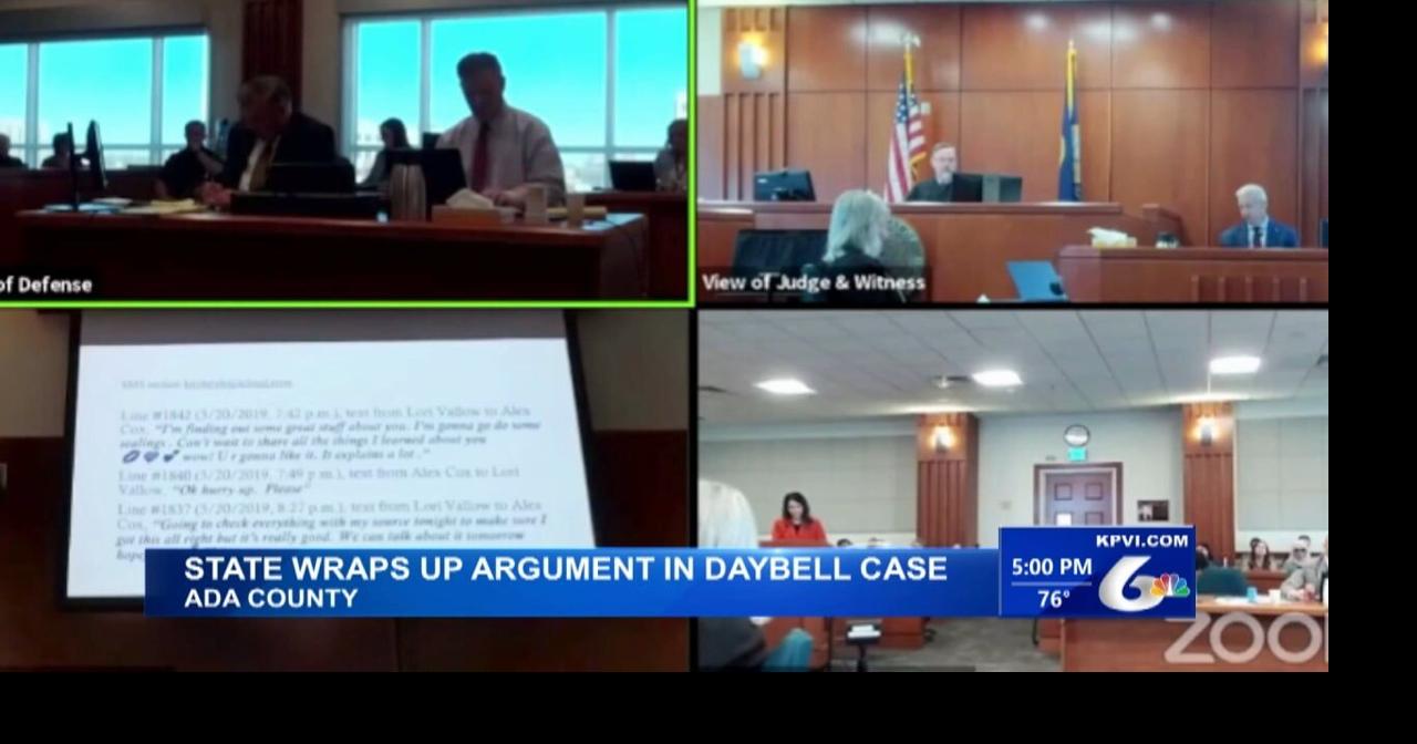 Prosecution rests in Daybell trial | Local News | kpvi.com