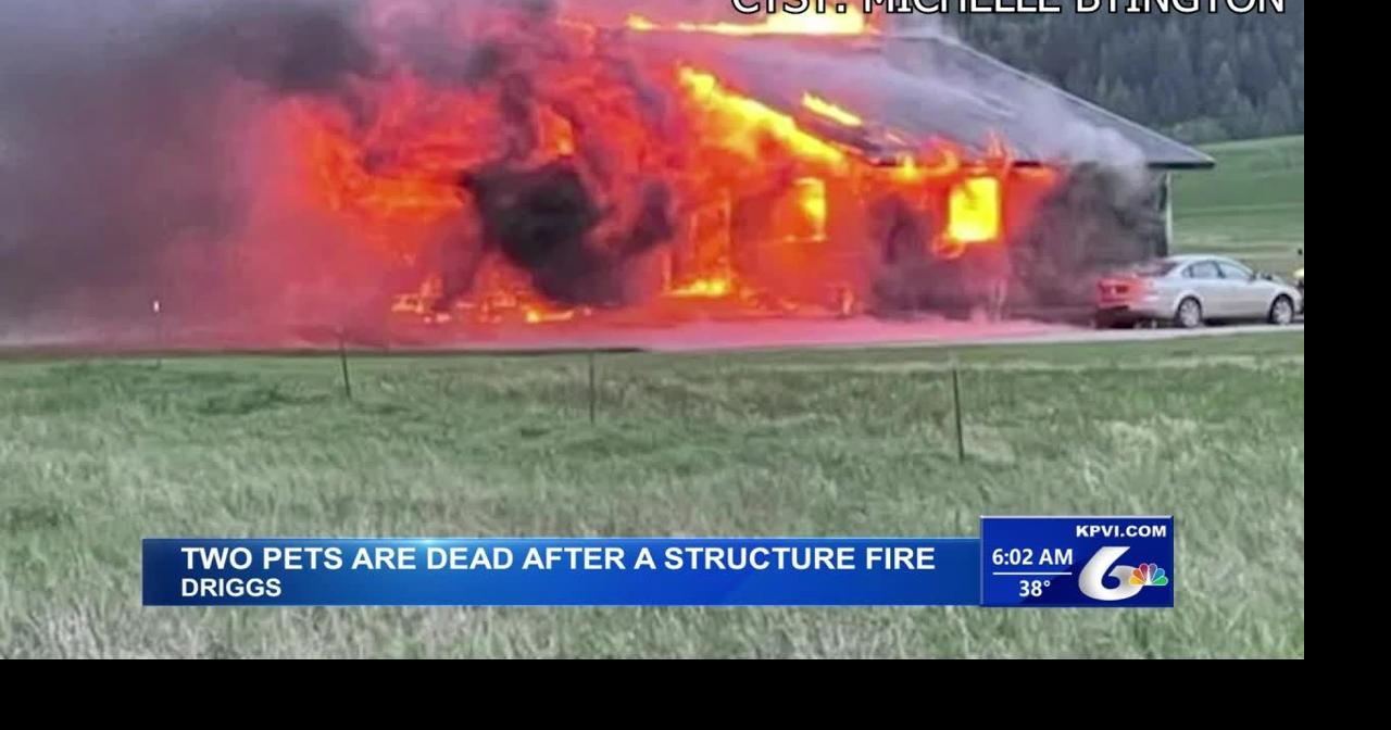 Two Pets are Dead After a Structure Fire West of Driggs | Local News ...