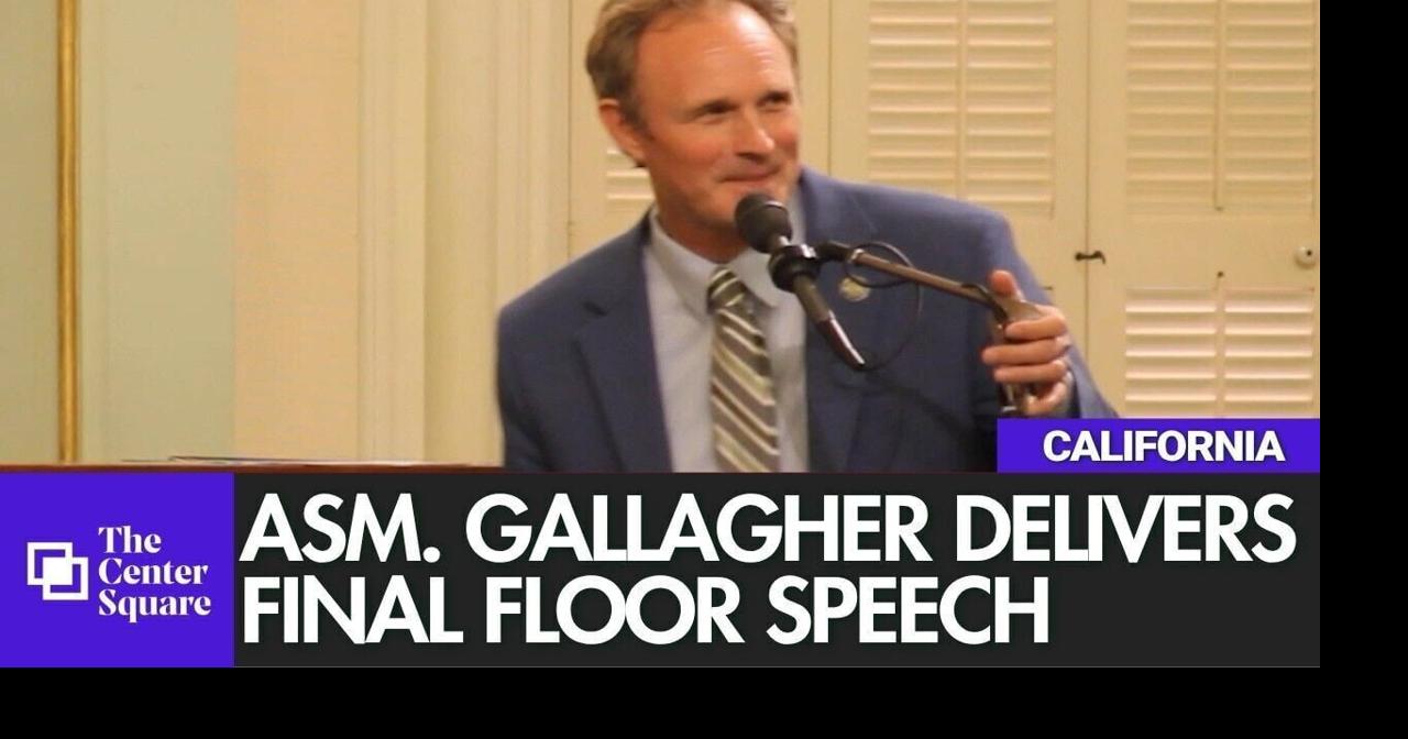 WATCH: Gallagher addresses Assembly, heads to Congress | National News ...
