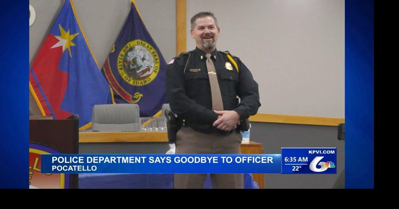 Police Department Says Goodbye to Officer | Local News | kpvi.com