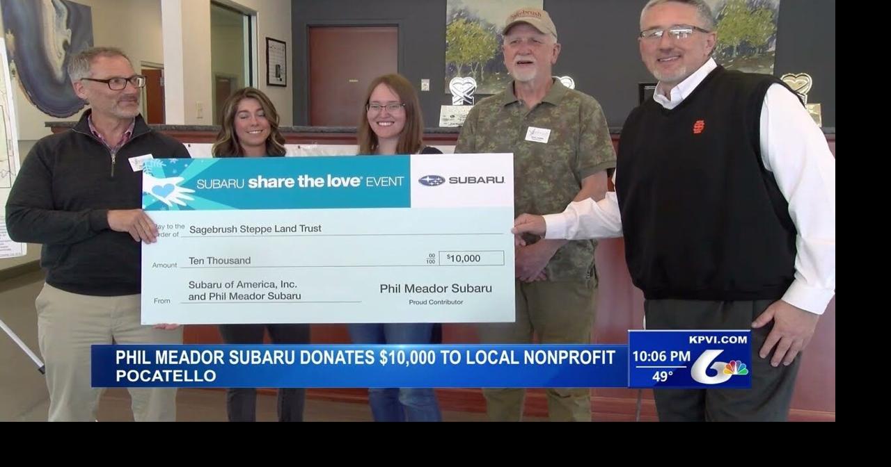 Phil Meador Subaru donates $10,000 to local nonprofit | Local News ...