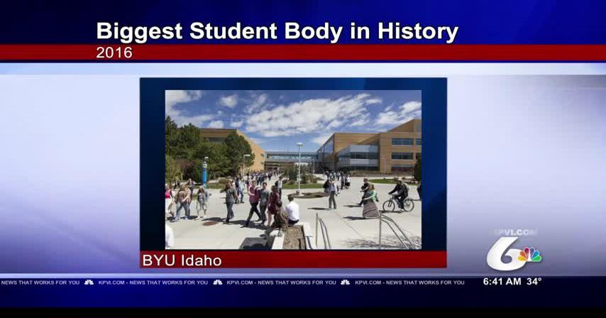 BYU Idaho Student Population Grows | Local News | kpvi.com