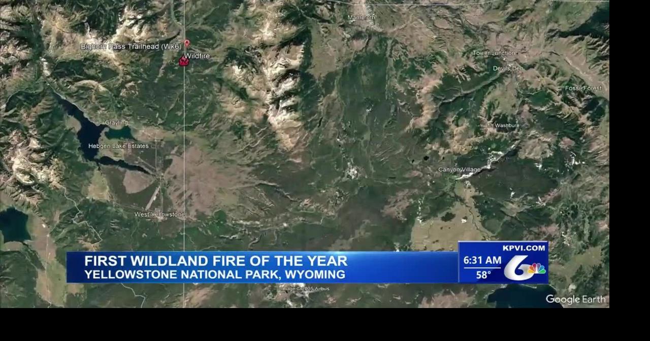 Yellowstone National Park Dealt with Its First Wildfire of The Year ...