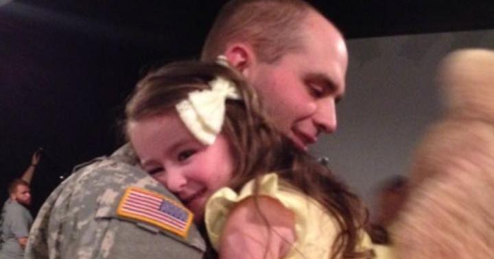 3-year-old girl reunites with military father | Local News | kpvi.com