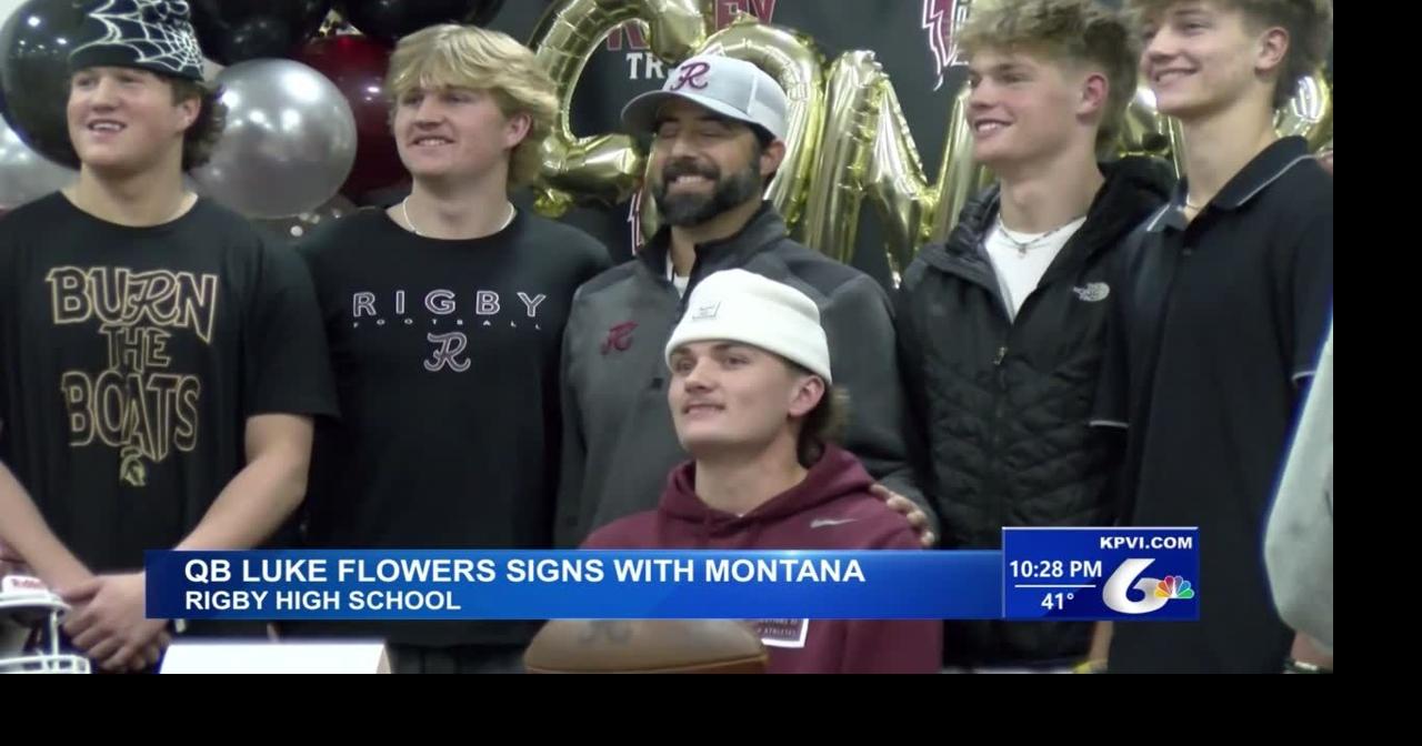 Rigby's Luke Flowers Signs with Montana Football | Sports | kpvi.com