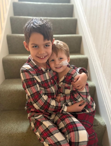 Toddler diagnosed with rare cancer after mom spots chest turning blue ...