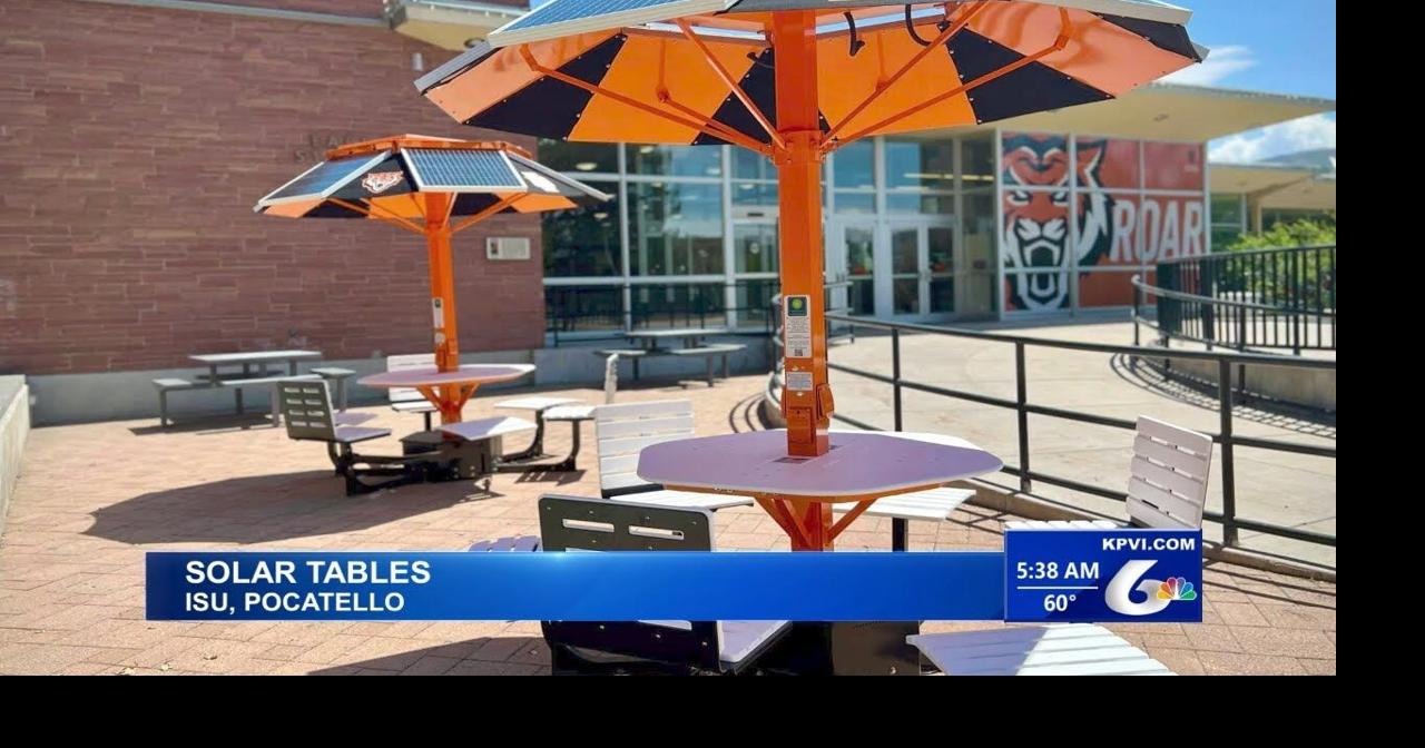 Solar Tables at ISU | | kpvi.com
