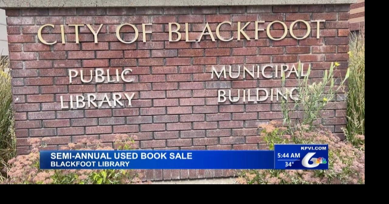 The Blackfoot Public Library is Hosting a Used Book Sale Today | Local ...