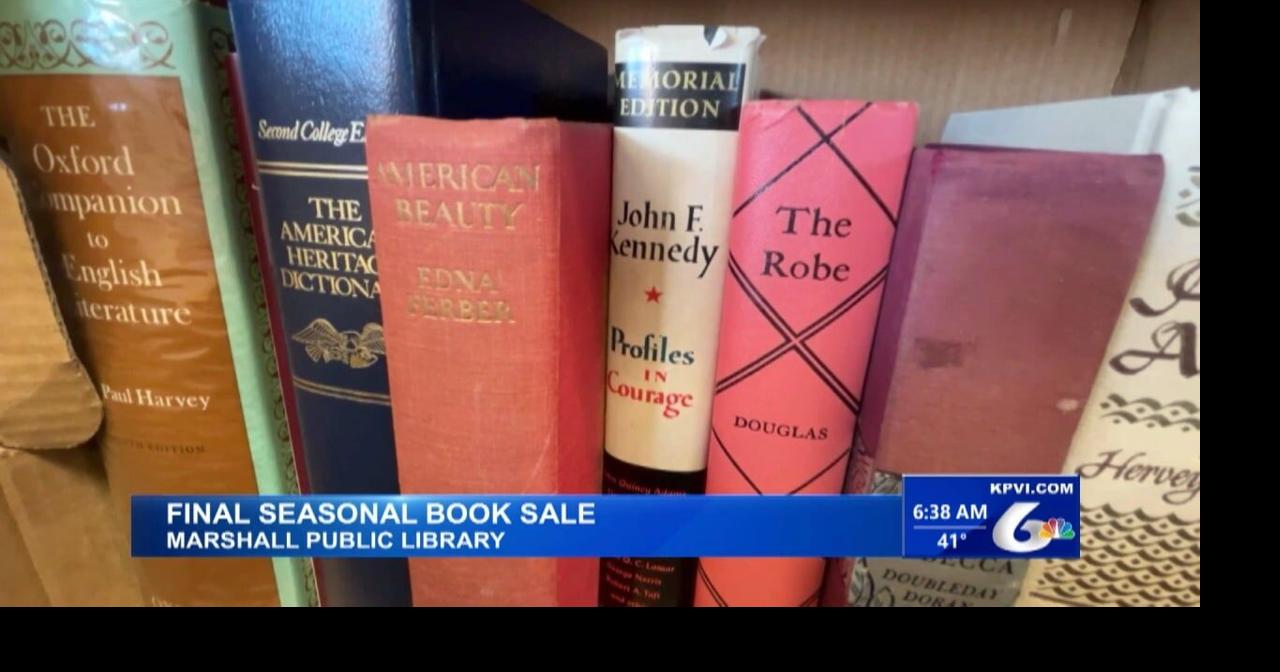 The Marshall Public Library is Holding its Final Book Sale of the Year ...