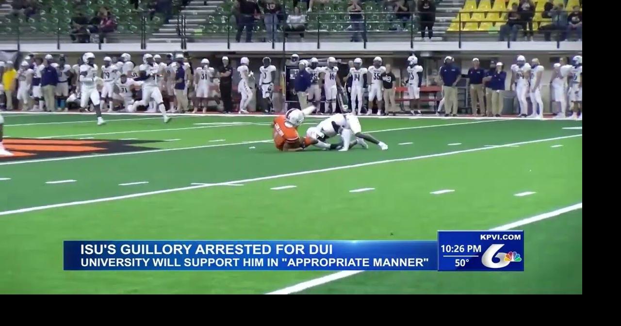 ISU's Guillory Arrested for Suspicion of DUI | Sports | kpvi.com