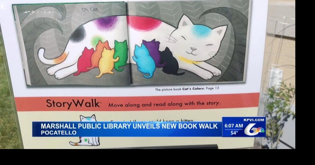 Marshall Public Library opens new book walk for families | Local News ...